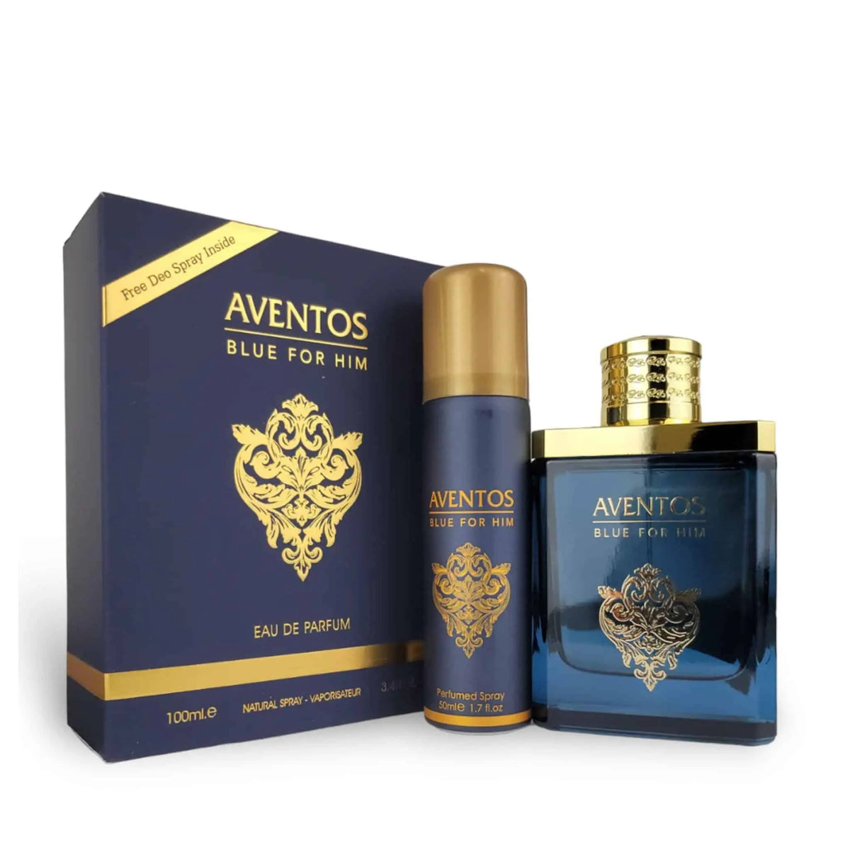 Aventos Blue For Him Perfume 100ml EDP| Olvio
