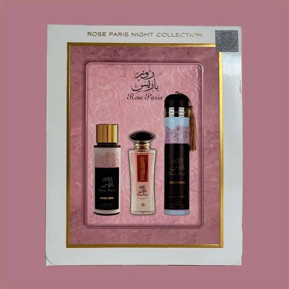 Rose Paris Knight Gift Set 3 Piece Ard Al Zaafaran | Olvio