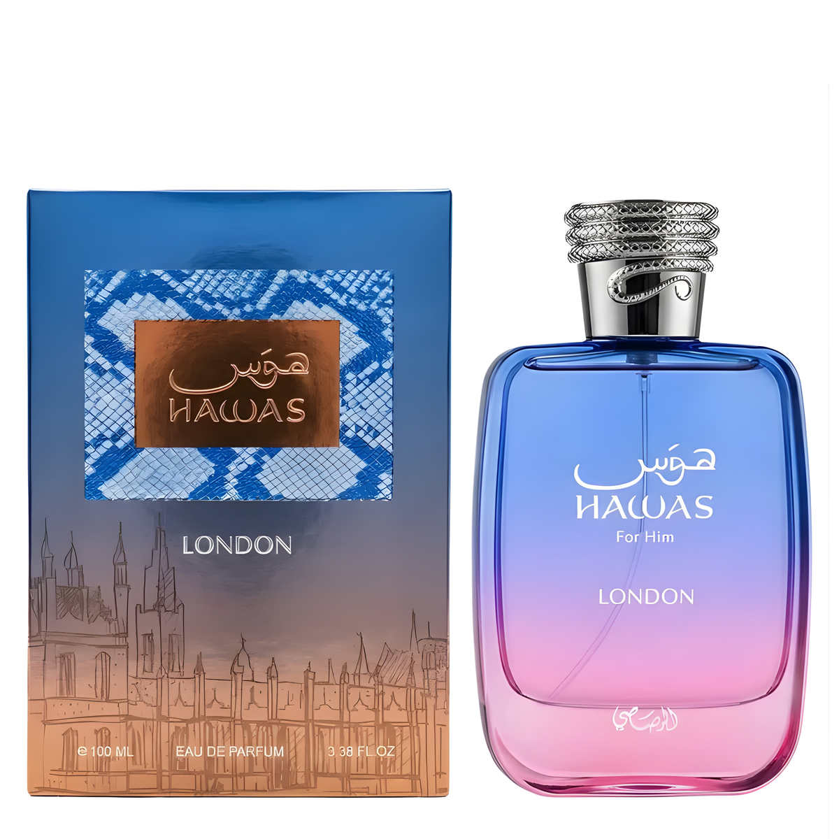 Hawas London Perfume 100ml EDP Rasasi - 2026 Edition