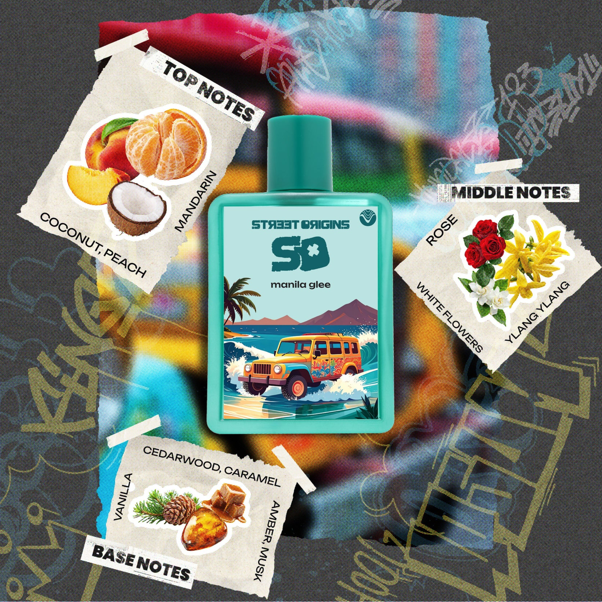 Manila Glee Perfume 75ml EDP Street Origins by Fragrance World