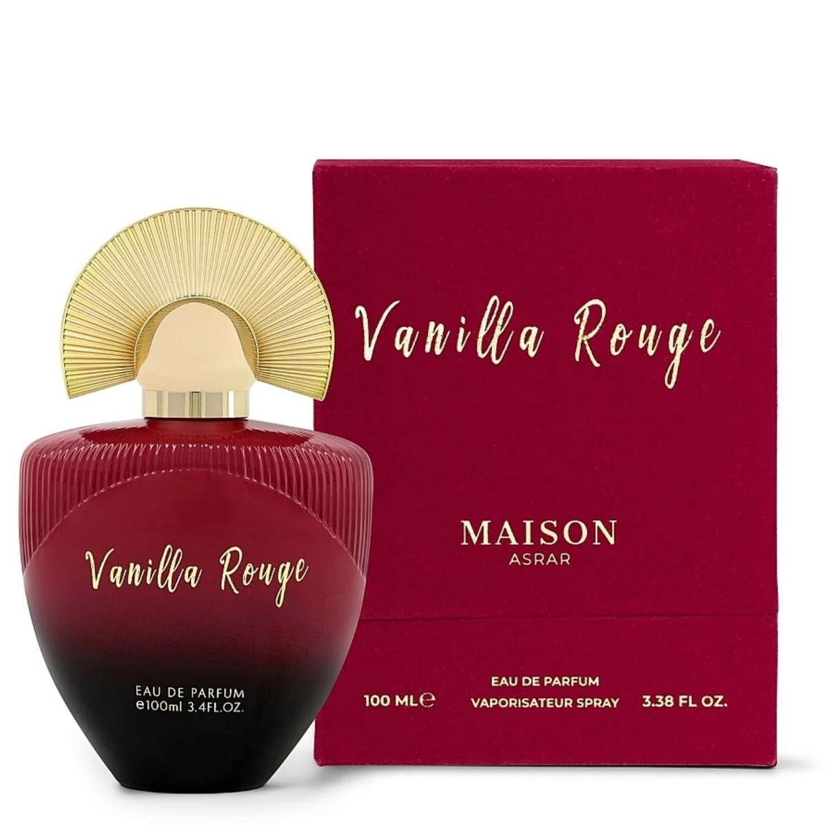 Vanilla Rouge Perfume 100ml EDP Maison Asrar