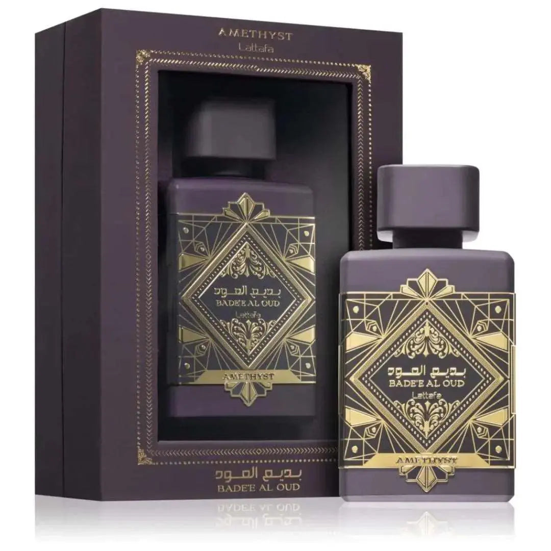Badee Al Oud Amethyst Perfume 100ml EDP Lattafa | Olvio